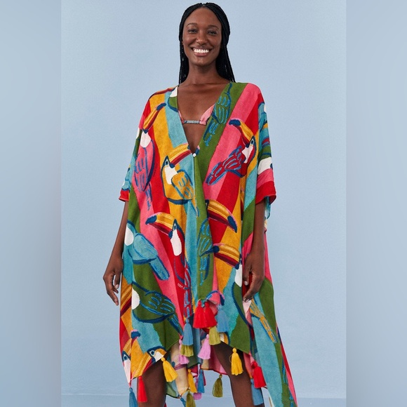 FARM Rio | Tops | Farm Rio Toucans Kimono | Poshmark
